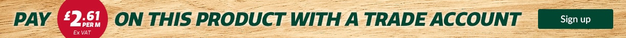 47mm x 100mm x 4.2m Regularised Treated Sawn Timber C24 | Travis Perkins